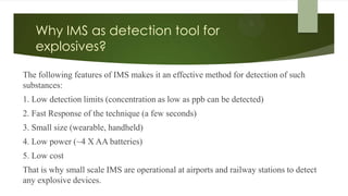 Ion mobility spectrometery | PPTX