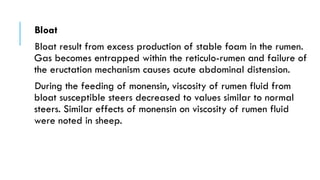 Ionophores in ruminant | PDF