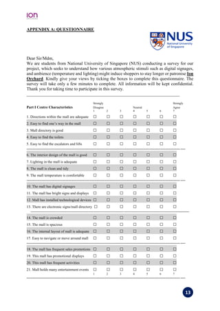 Ion Orchard's Survey Analysis on Stimuli | PDF