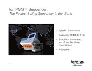 The First Benchtop Next-Generation Sequencer - Ion Proton™ Sequencer ...