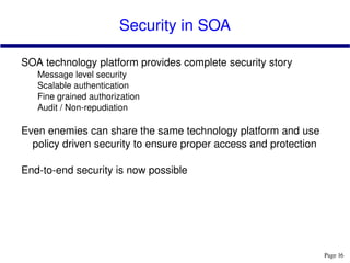 Service Oriented Architecture for Net Centric Operations based on Open ...
