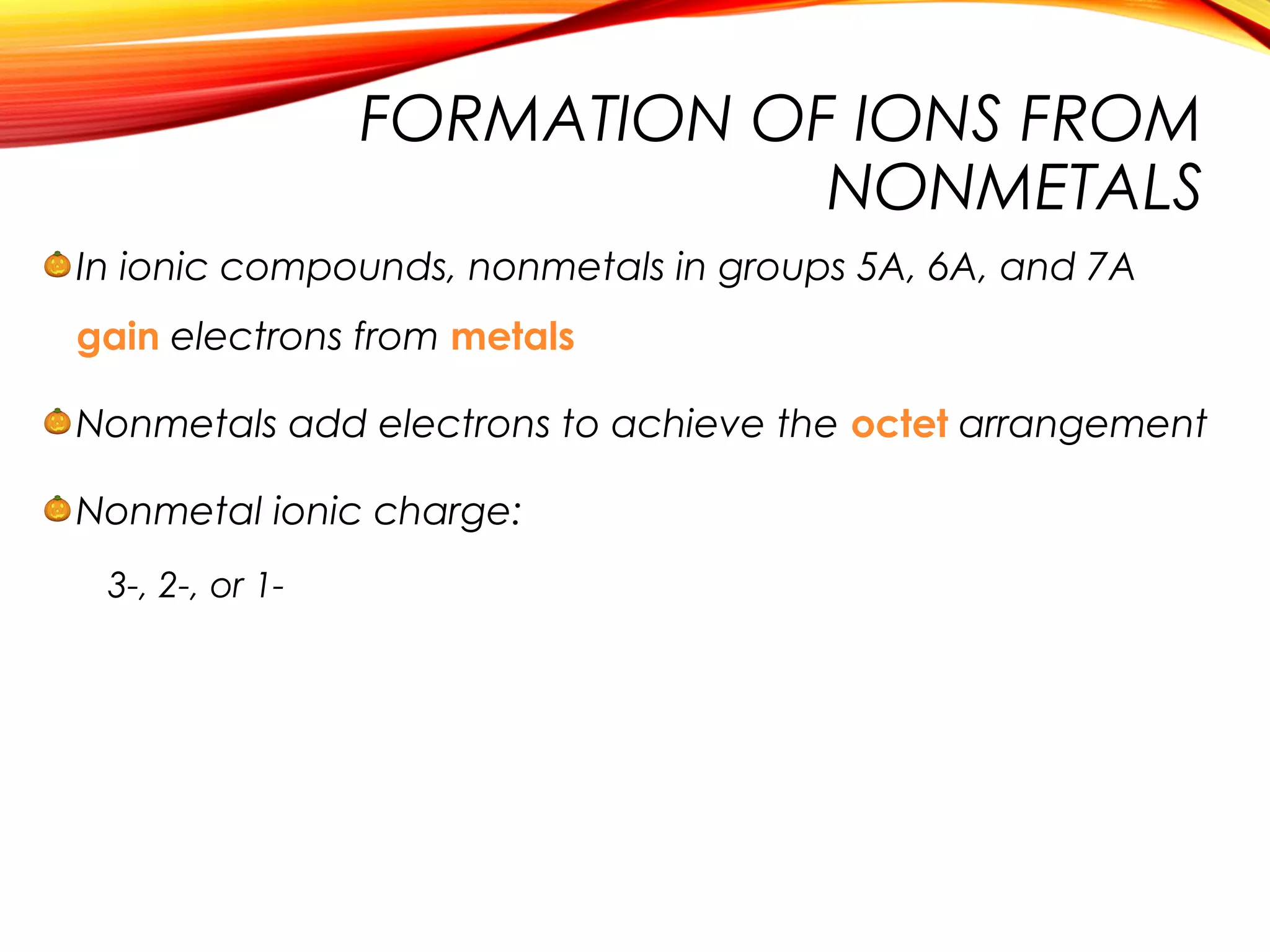 Ions and ionic bonding | PPT