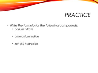 Ions and ionic bonding | PPT