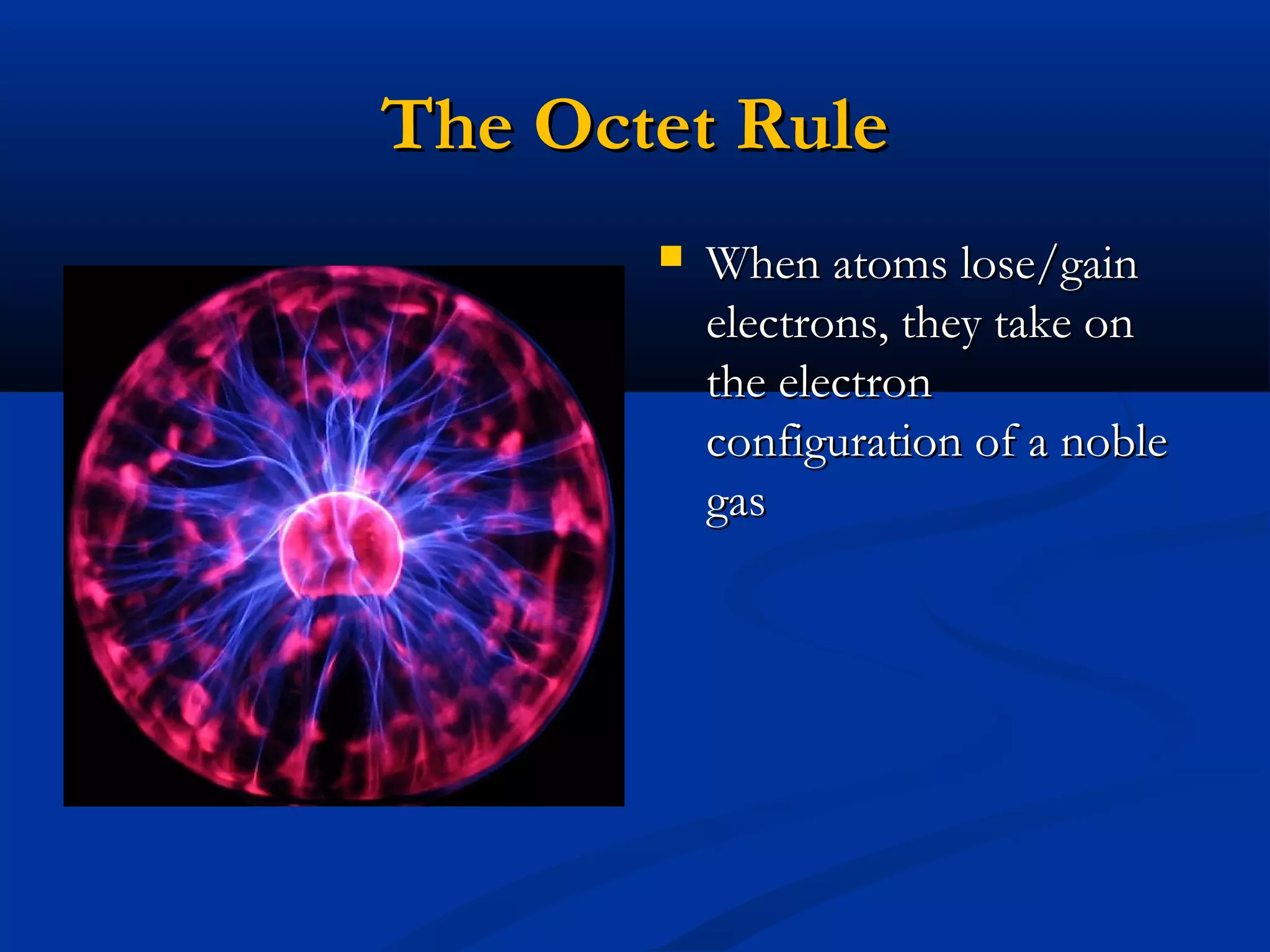 Ions and Ionic Bonding | PPT