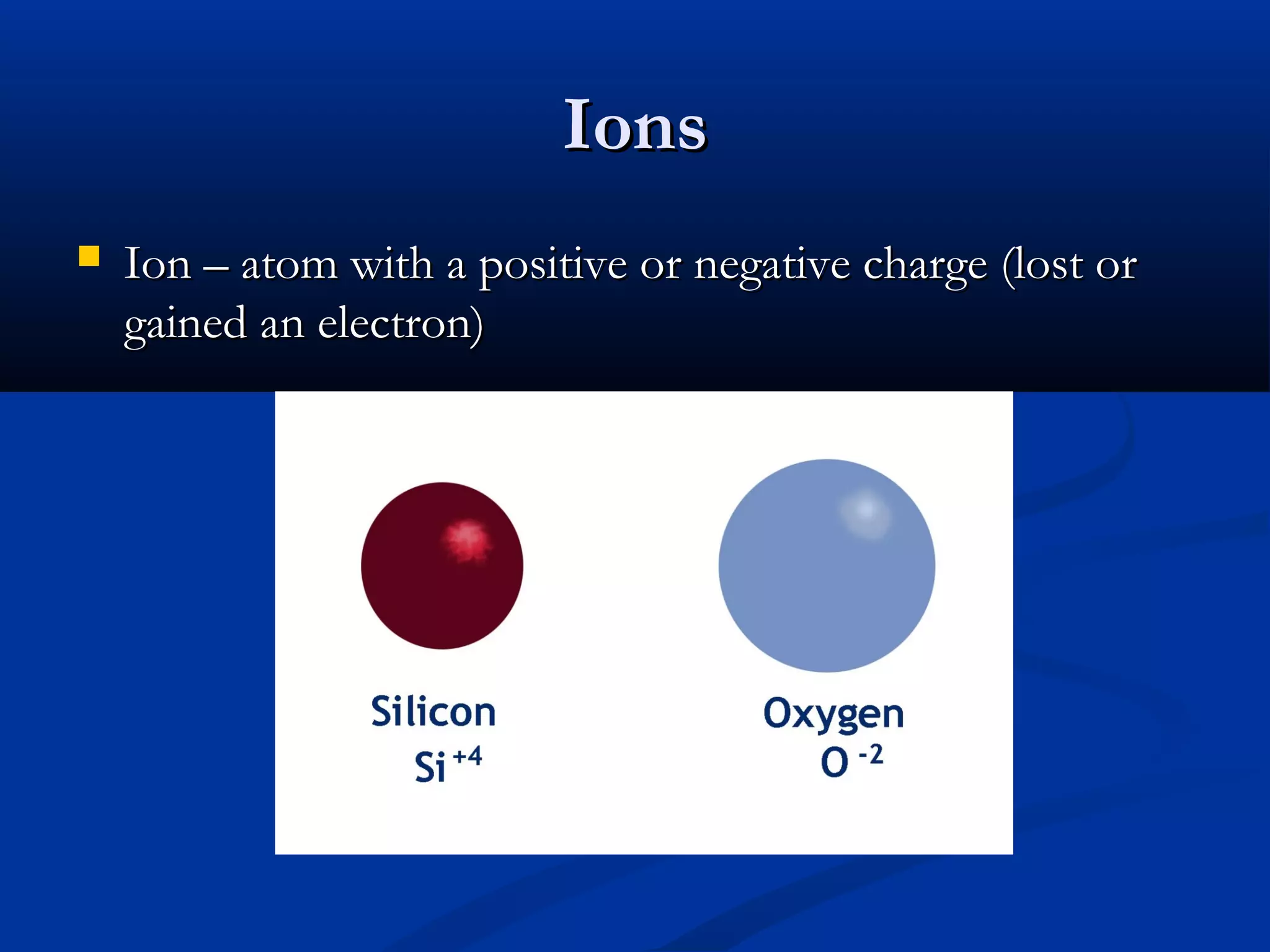 Ions and Ionic Bonding | PPT