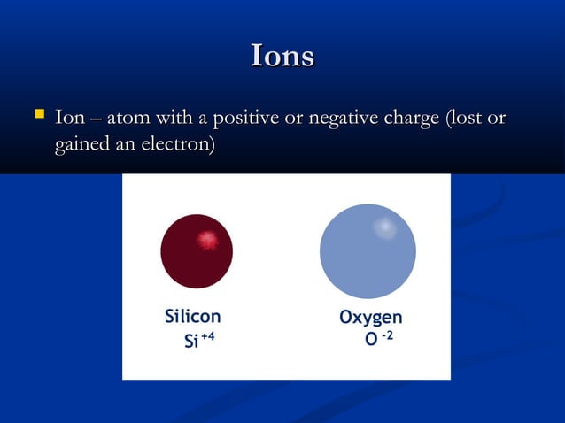 Ions and Ionic Bonding | PPT
