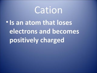 Ions cations and anions | PPT