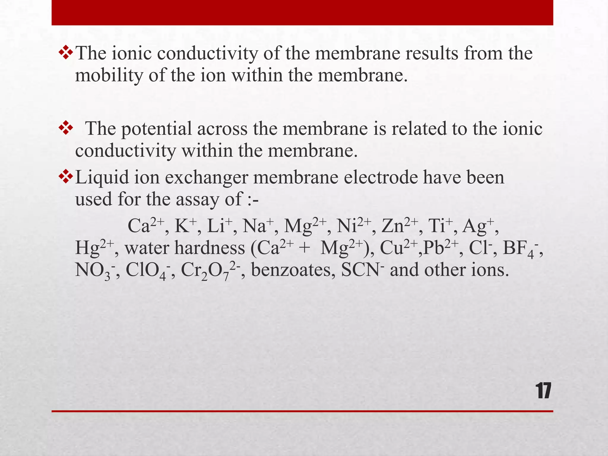 Ion selective electrodes | PPTX