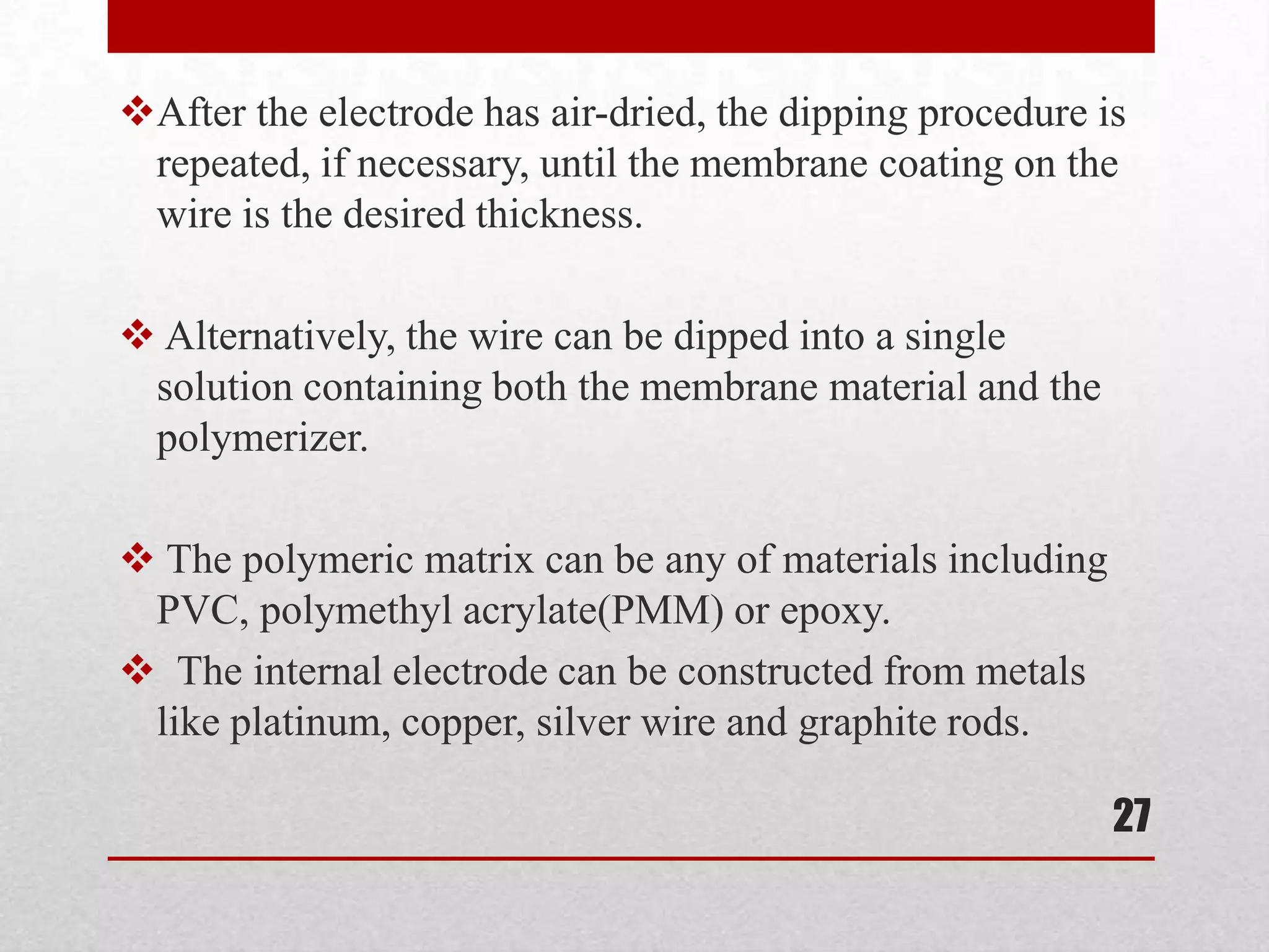 Ion selective electrodes | PPTX