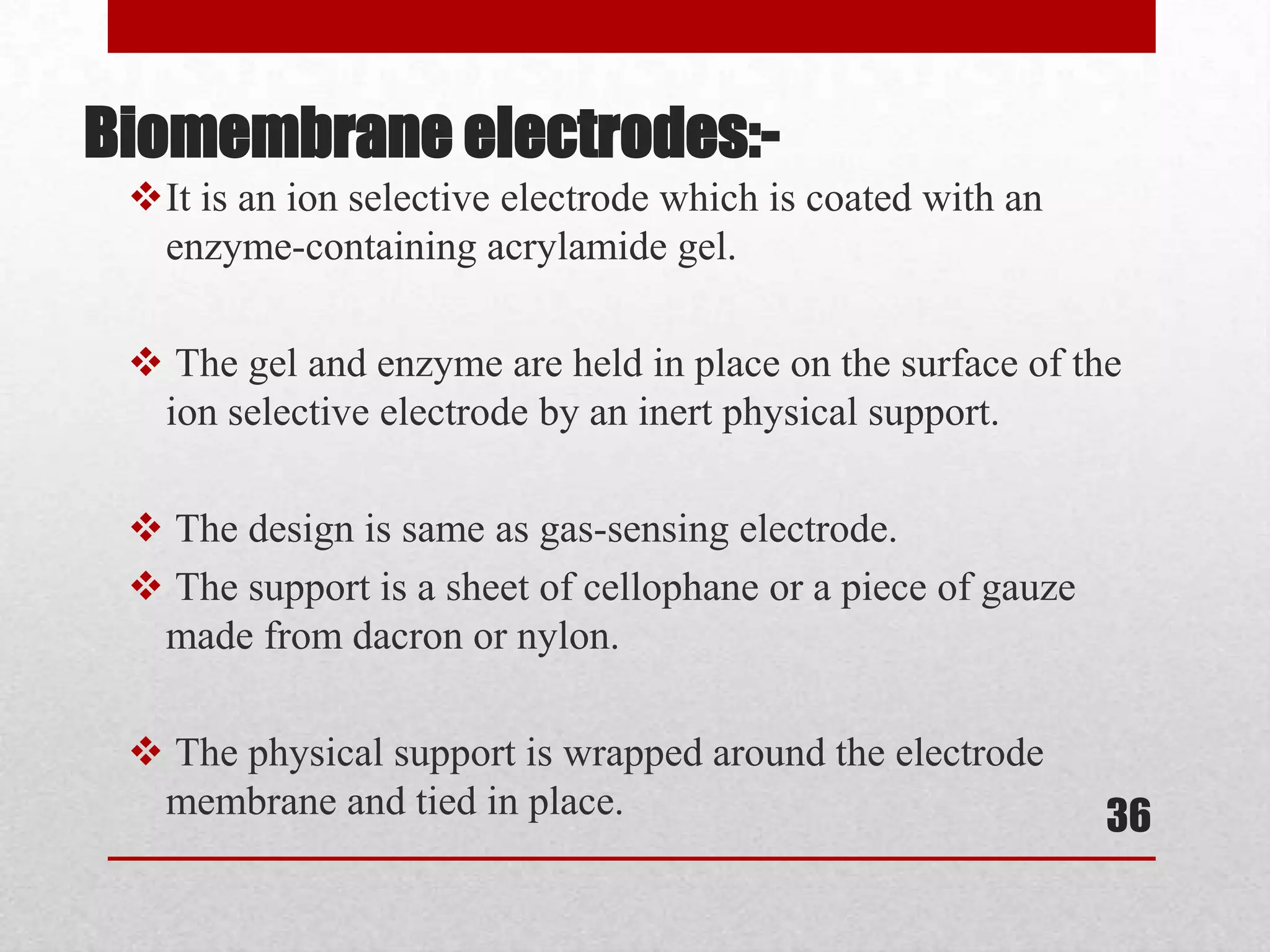 Ion selective electrodes | PPTX