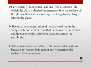 Ion selective electrodes | PPTX