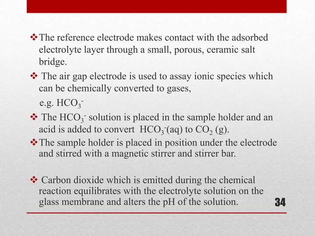 Ion selective electrodes | PPTX | Chemistry | Science
