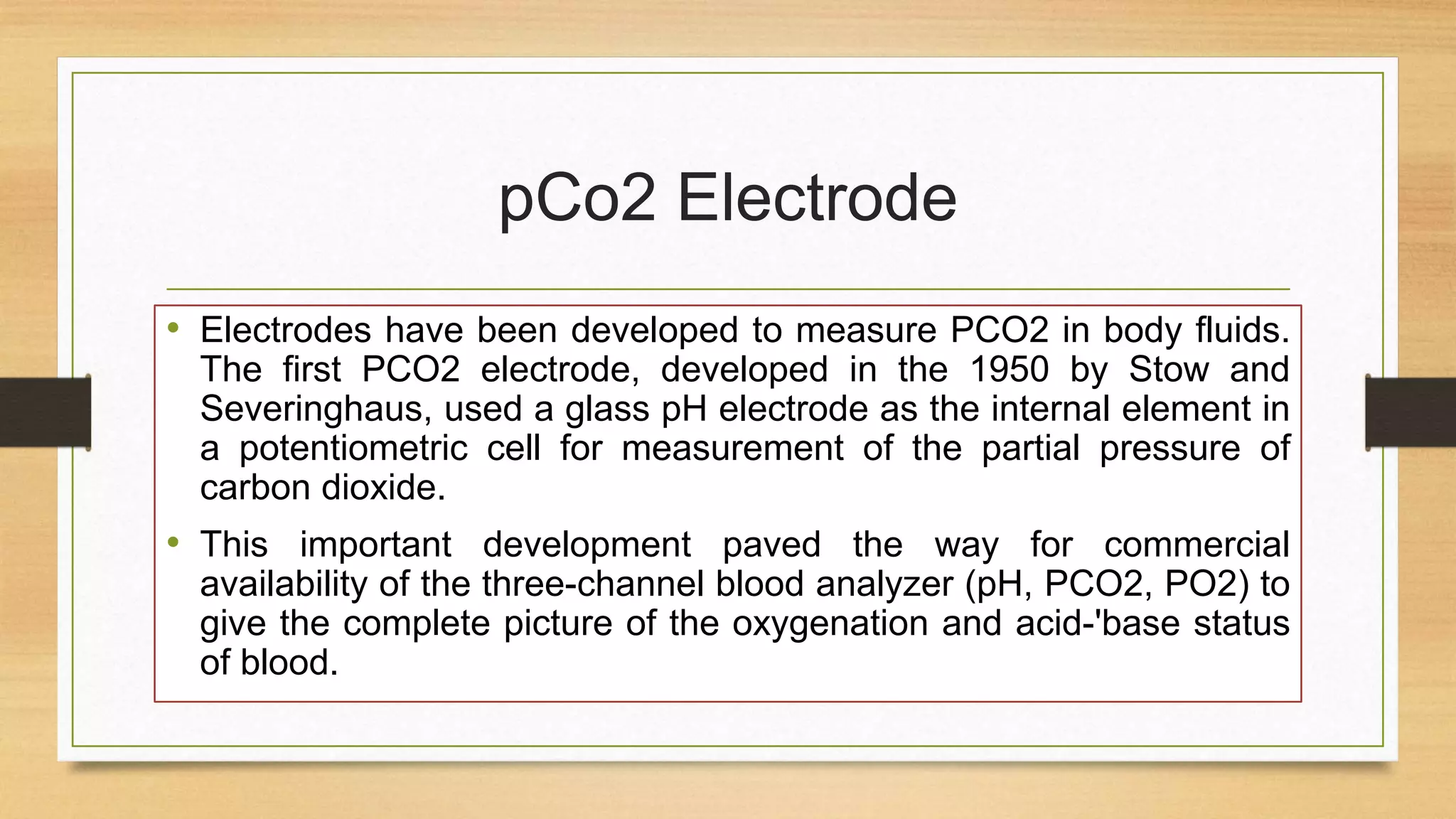 Ion selective electrodes ISE (potentiometery) PH meter | PPTX