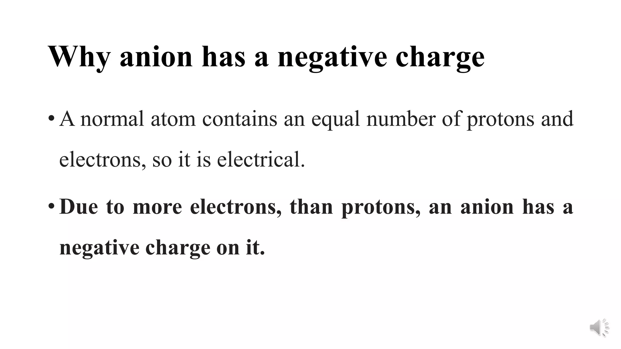 ions and its types class 9th | PPTX