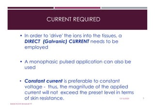 Physiotherapy - IONTOPHORESIS - USES, PROCEDURE AND SIDE EFFECTS - Dr ...