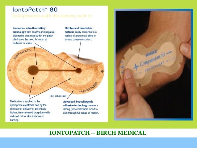 Iontophoresis brito.