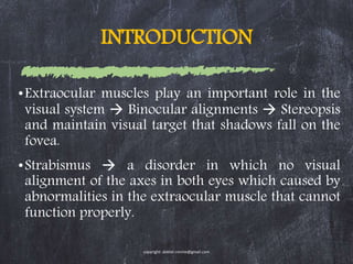 Inferior Oblique Overaction (IOOA) | PPTX