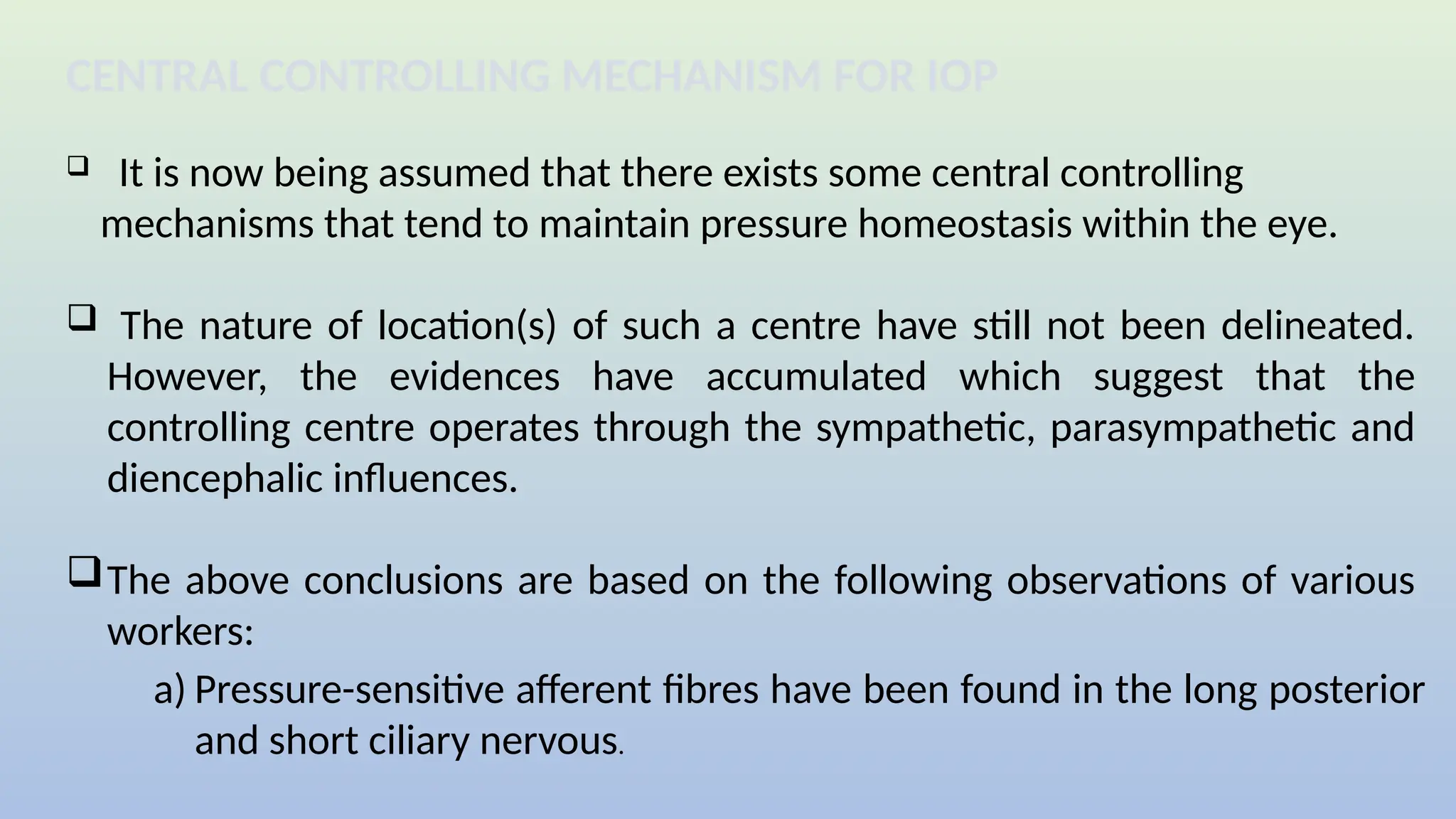 Intraocular pressure presentation slideshare | PPTX
