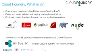 Continuous Integration with Cloud Foundry Concourse and Docker on OpenPOWER | PPT