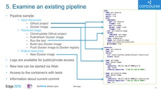 Continuous Integration with Cloud Foundry Concourse and Docker on OpenPOWER | PPT