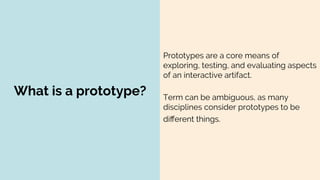 Input/Output: Paper Prototyping for the Future | PDF