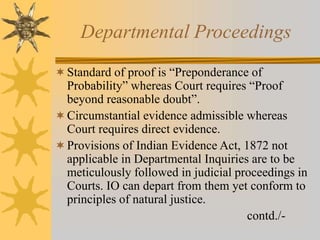 Io,po and dh do's & don'ts and role in inquiry under D&AR | PPT