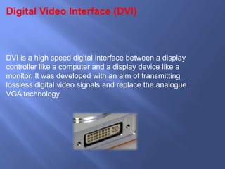 input output ports | PPTX