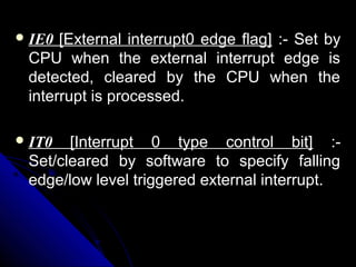 I o ports and timers of 8051 | PPT
