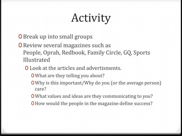 Iop part 7 values and ideals | PPT