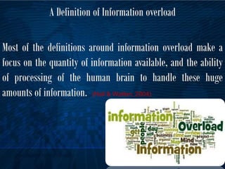 Marketing Information Overload and Decision Making Process | PPT