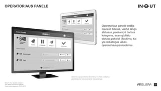 Klientų eilių valdymo sistema | PPTX