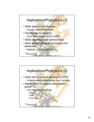 Data Center Survey: How Many IOPS Is Enough. Compares to site capacity ...