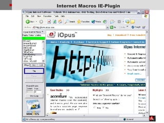 iOpus iMacros Introduction | PPT