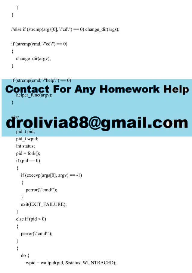 IO redirection in C shellPlease implement input output redirect.pdf