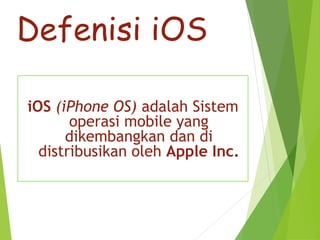 TUGAS SISWA : Sistem Operasi iOS | PPT