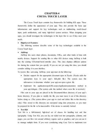 Apple iOS Documentation | DOCX