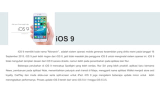 Sejarah dan Perkembangan iOS | PDF