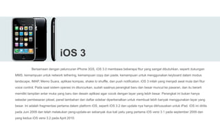 Sejarah dan Perkembangan iOS | PDF