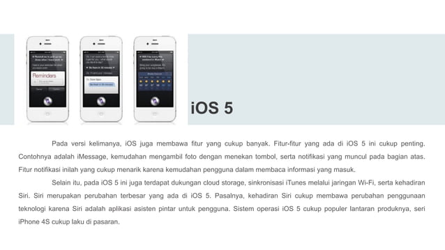 Sejarah dan Perkembangan iOS | PDF