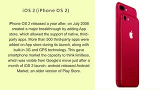 iOS - History of iOS | PPTX