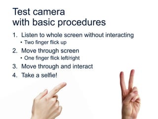 Two Finger Test Procedure