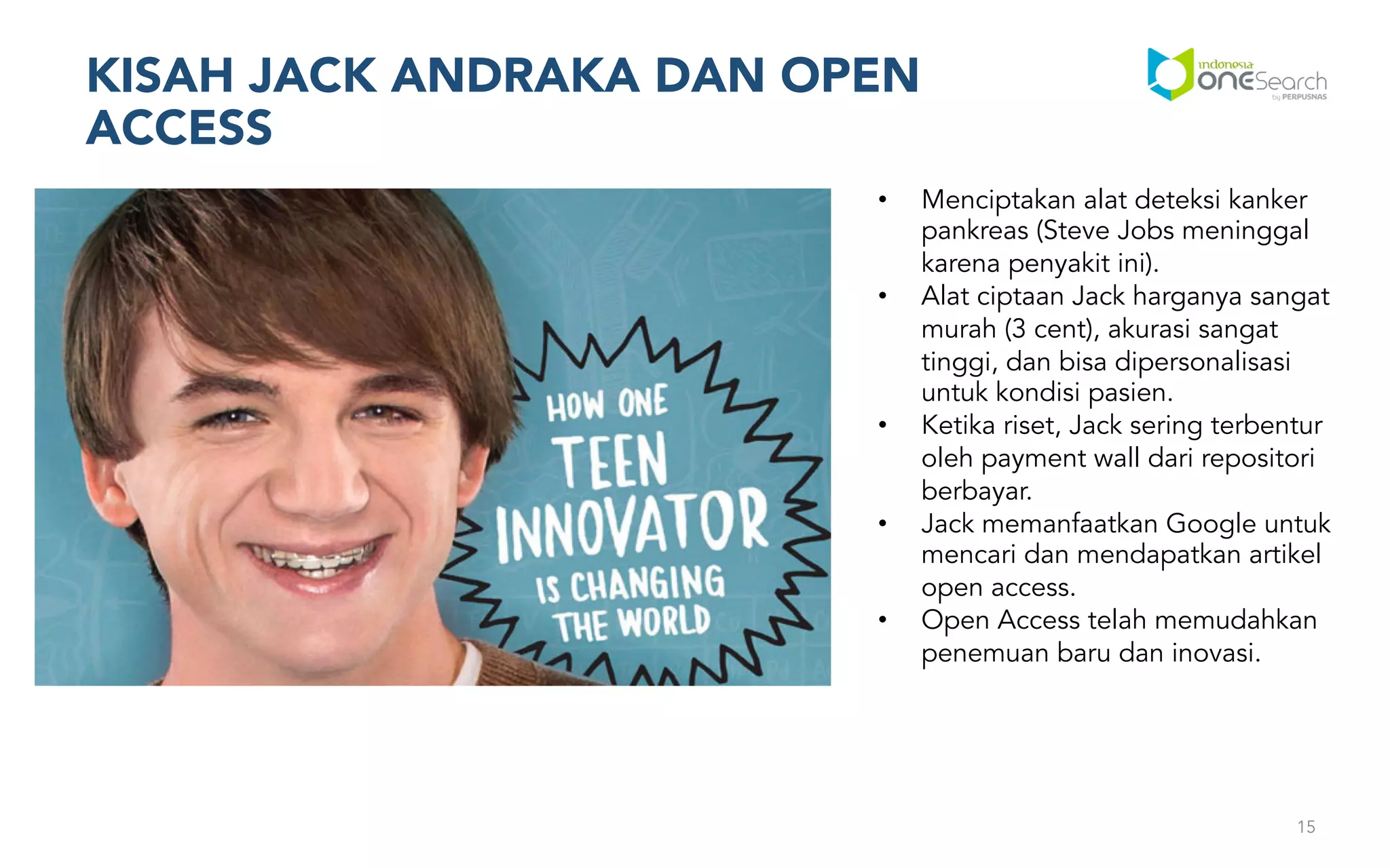 Indonesia OneSearch: Gerbang Literasi dan Pengetahuan | PPT