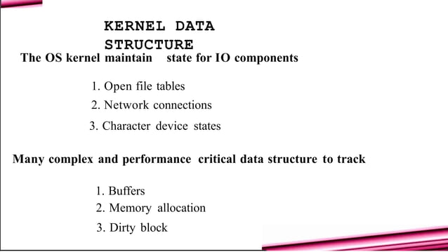 INPUT/OUTPUT SYSTEMS IN OPERATING SYSTEM | PPTX