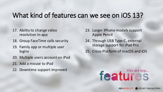 Apple iOS 13 release date and new features in iPhone iPad