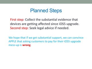 iOS5 upgrade mess | PPT
