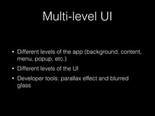 Design for iOS 7 | PPT
