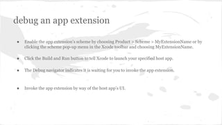 iOS 8 App Extensions | PPTX