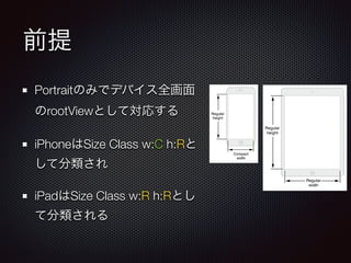 小学生でも分かった気になるiOS8のSize Class | PPT