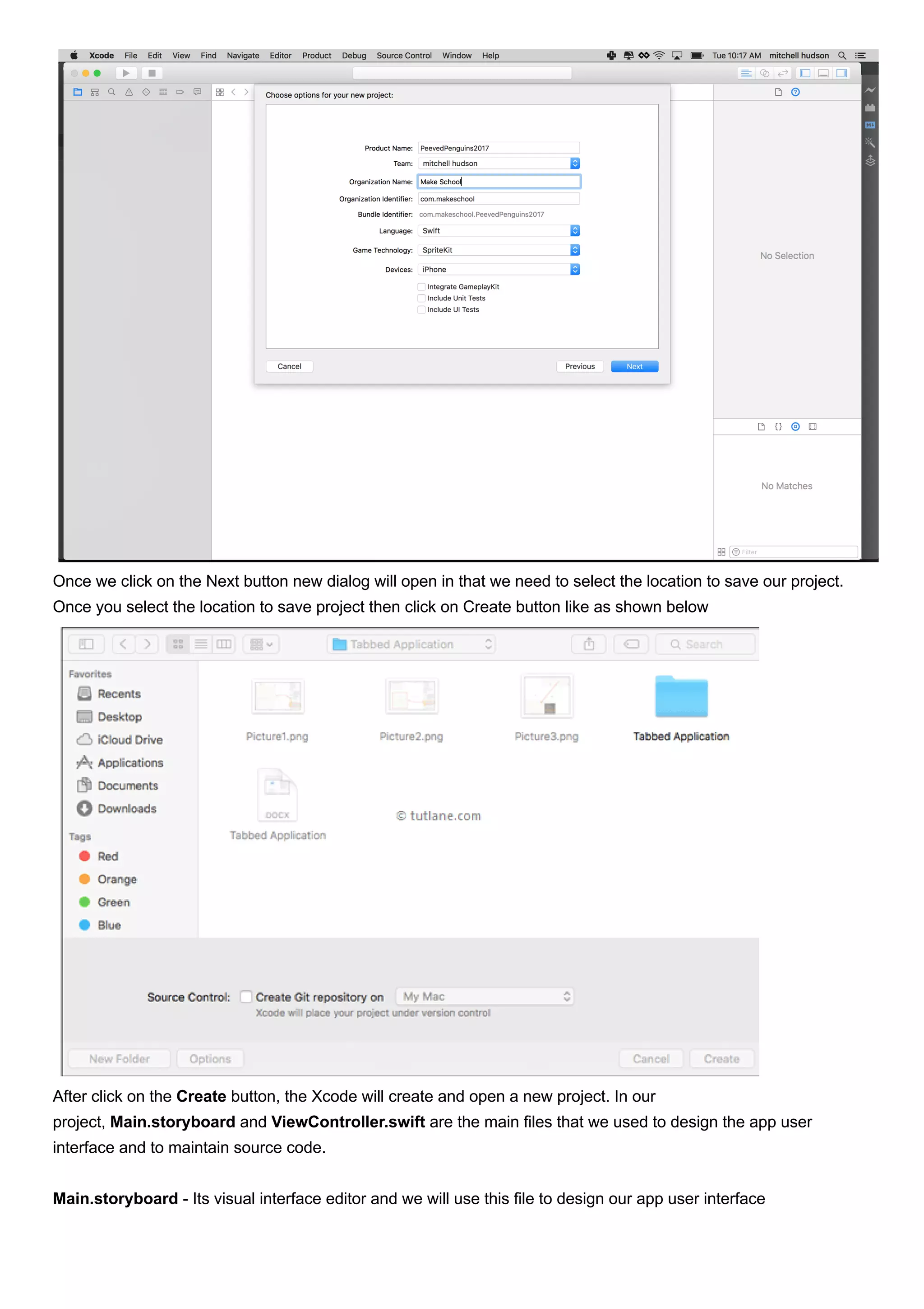 Ios actions and outlets | PDF