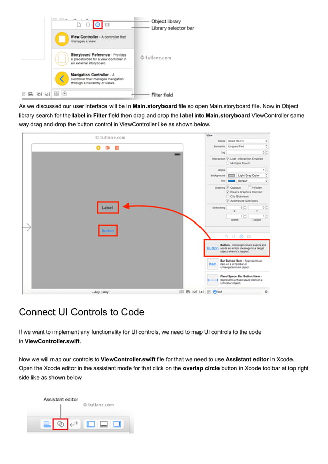 Ios Actions And Outlets Pdf